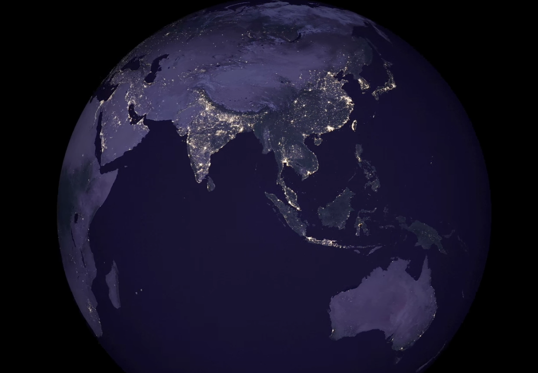 Earth Night Lights in Virtual Reality - Experience and Share Virtual ...